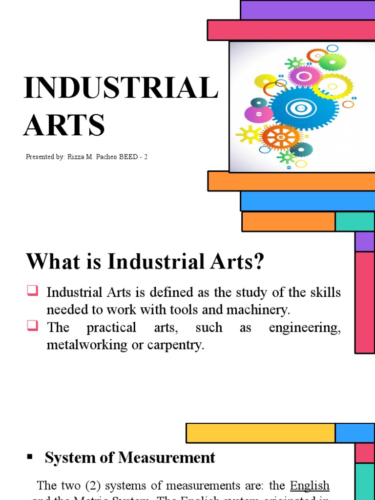 Fundamentals of Industrial Arts: An Overview of Measurement Systems ...