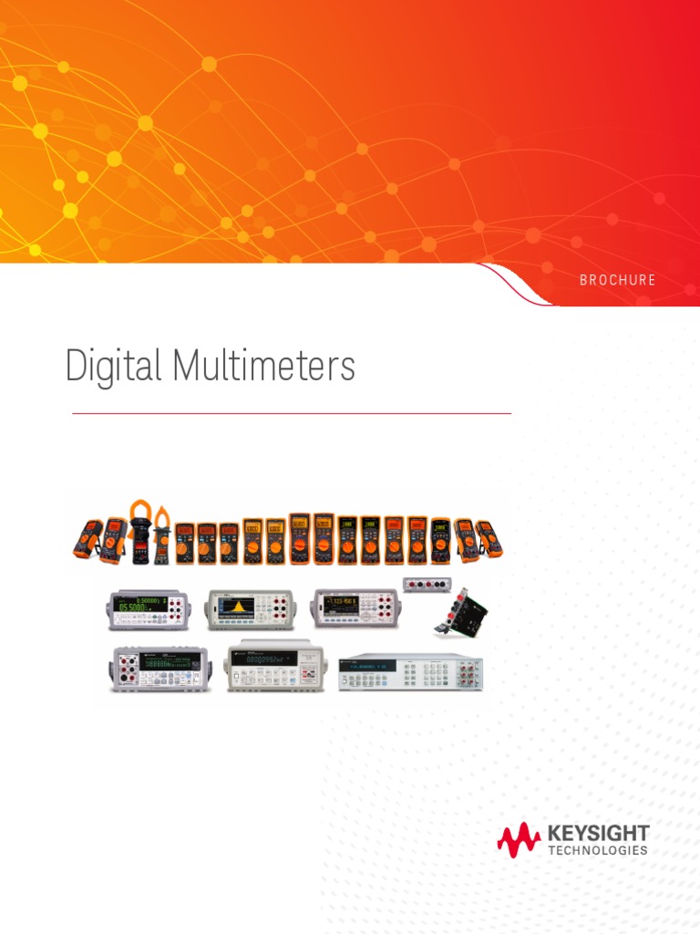 Digital Multimeters | PDF | Electronics | Computer Engineering