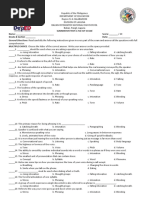 Zip Grade Answer Sheet 50 Items | PDF