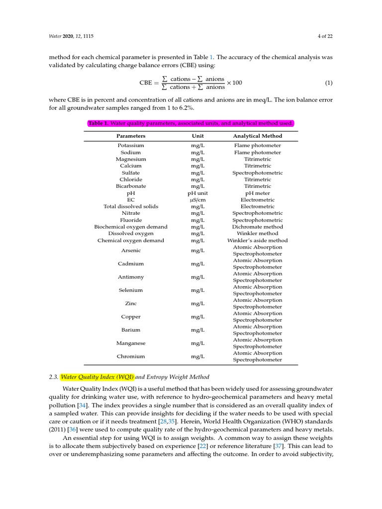 Methods | PDF | Magnesium | Titration