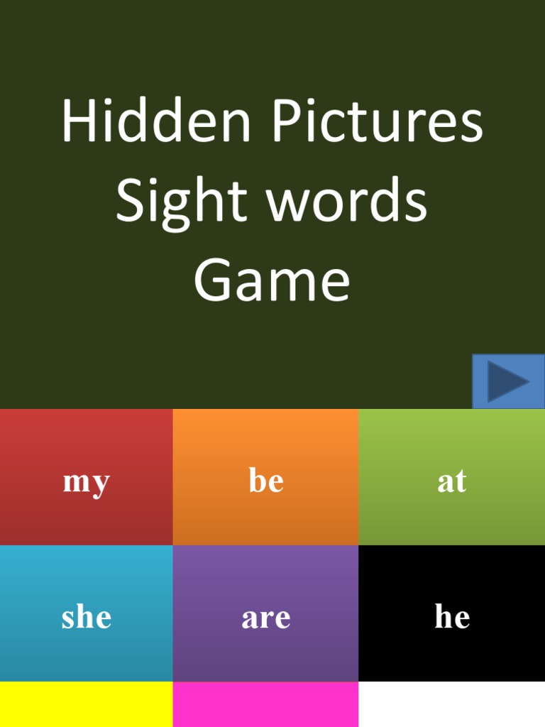 Hidden Animal Picture Game | PDF
