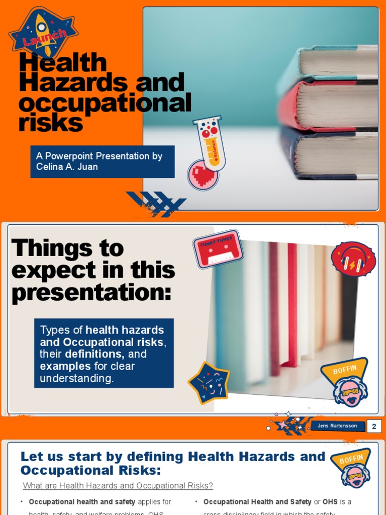 Health Hazards and Occupational Risks | PDF | Hazards | Occupational ...