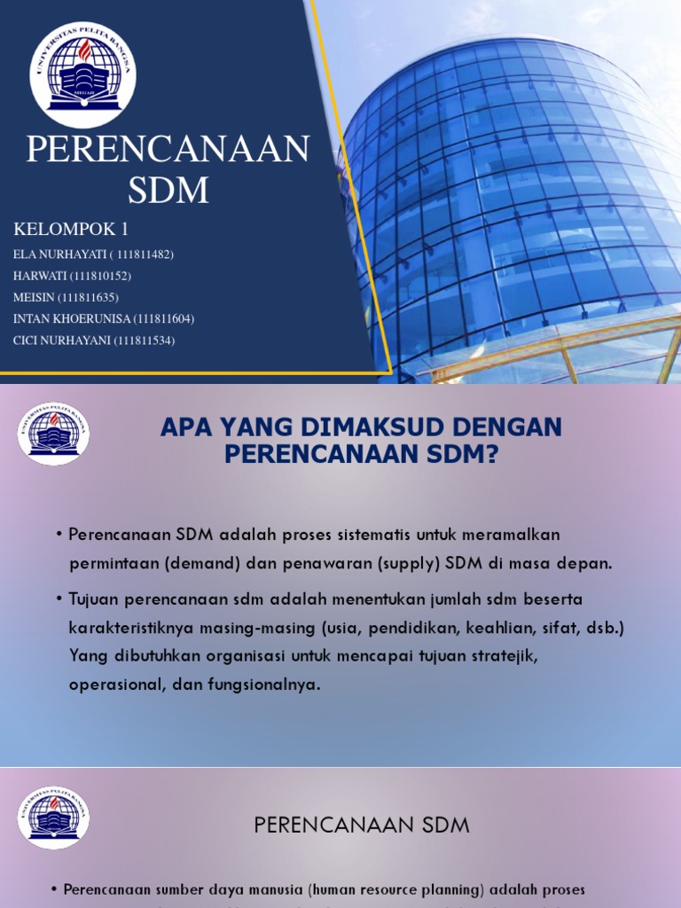 Perencanaan SDM: Strategi dan Metode | PDF