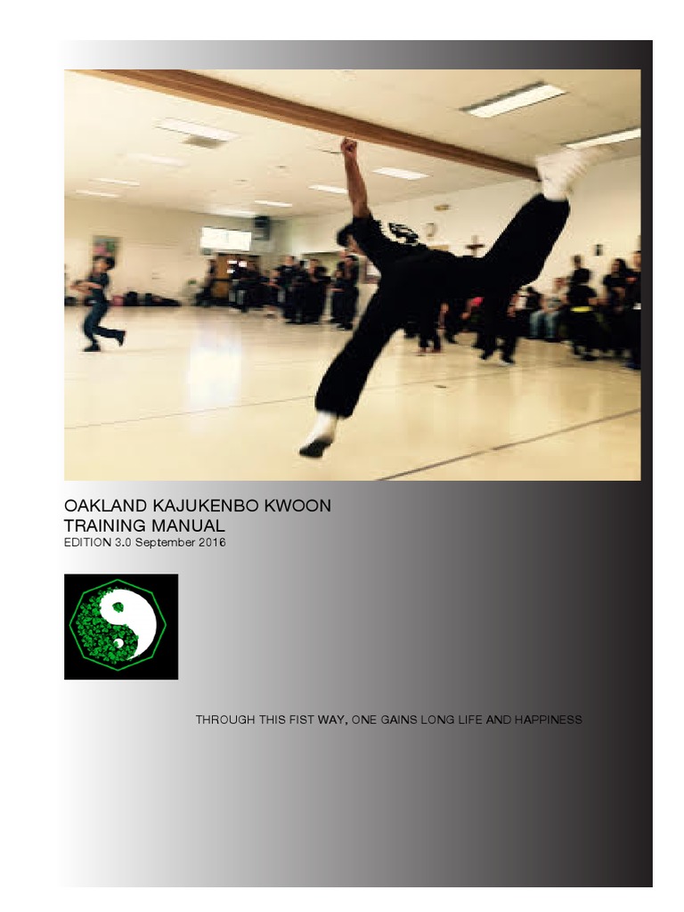 Oakland Kajukenbo Kwoon Manual | PDF | Chinese Martial Arts | Noble ...