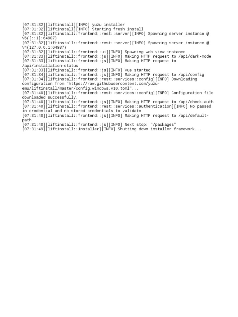 Yuzu Installer | PDF