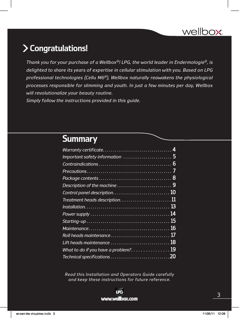 WB 4 Guide Wellbox Original en | Download Free PDF | Ac Power Plugs And ...