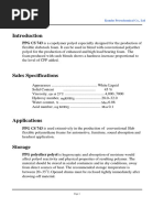 Caradol Polyether Polyols Overview | PDF