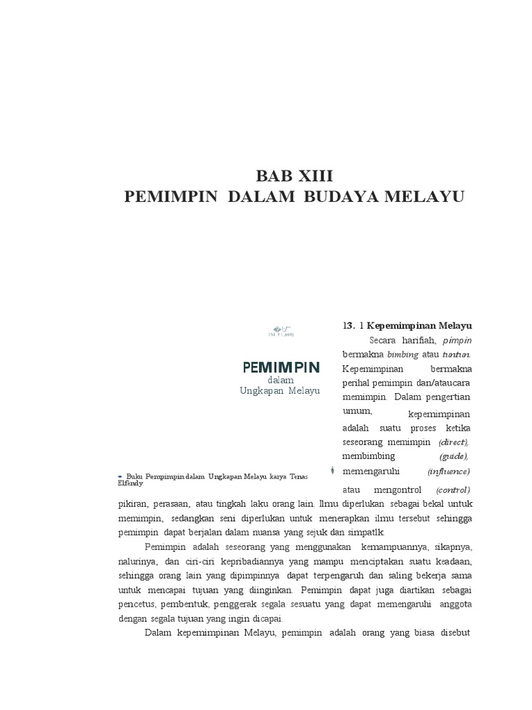 Bab 13 Buku Guru BMR | PDF