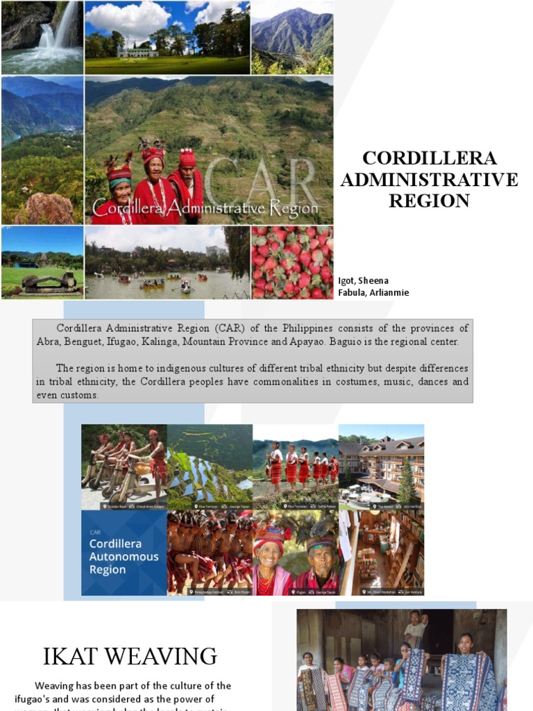 Cordillera Administrative Region | PDF