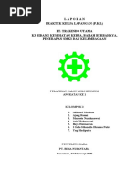 Laporan Magang K3 | PDF