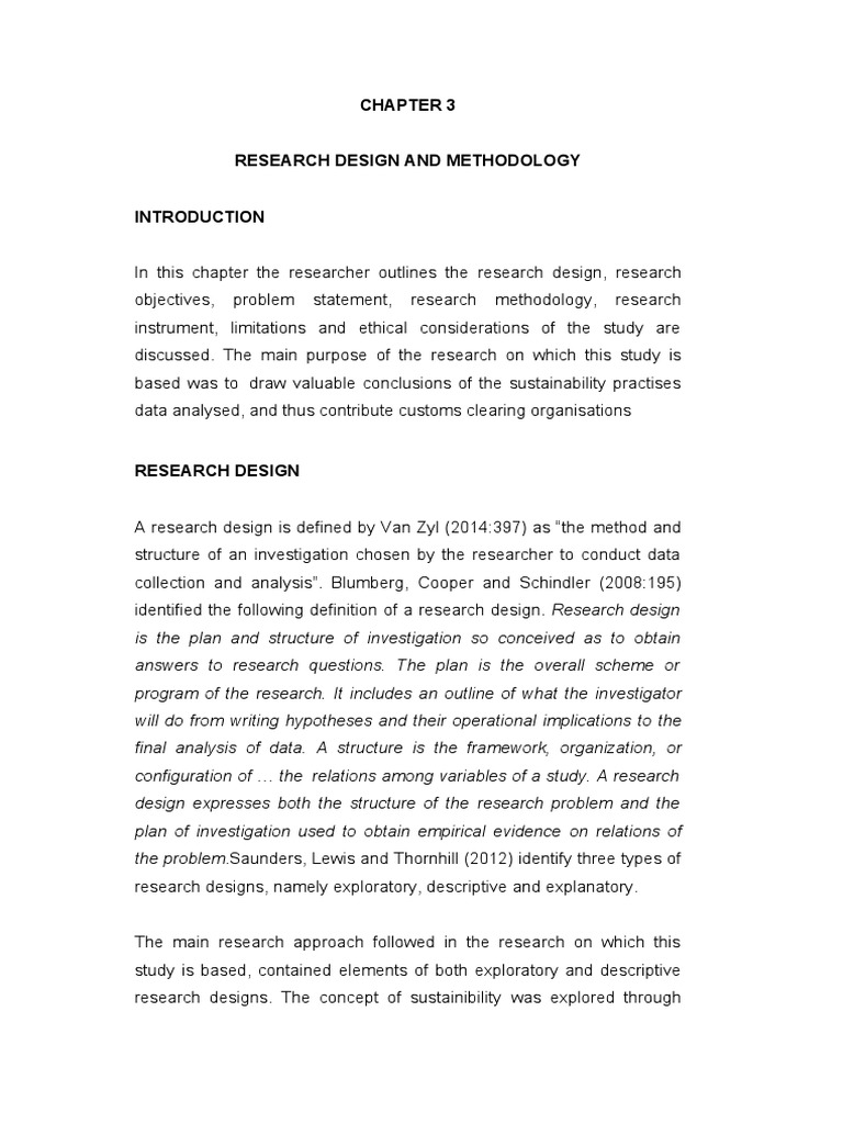 Chapter 3 | PDF | Validity (Statistics) | Survey Methodology