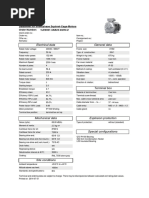 Siemens Motor Data Sheet | PDF | Electric Motor | Metrology