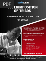 Guitar Triads: Shapes and Patterns Guide | PDF | Chord (Music) | Guitars