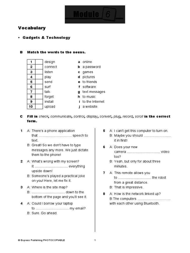 06 OnScreen B2 Module 6 Mod | PDF | Computer File | Internet