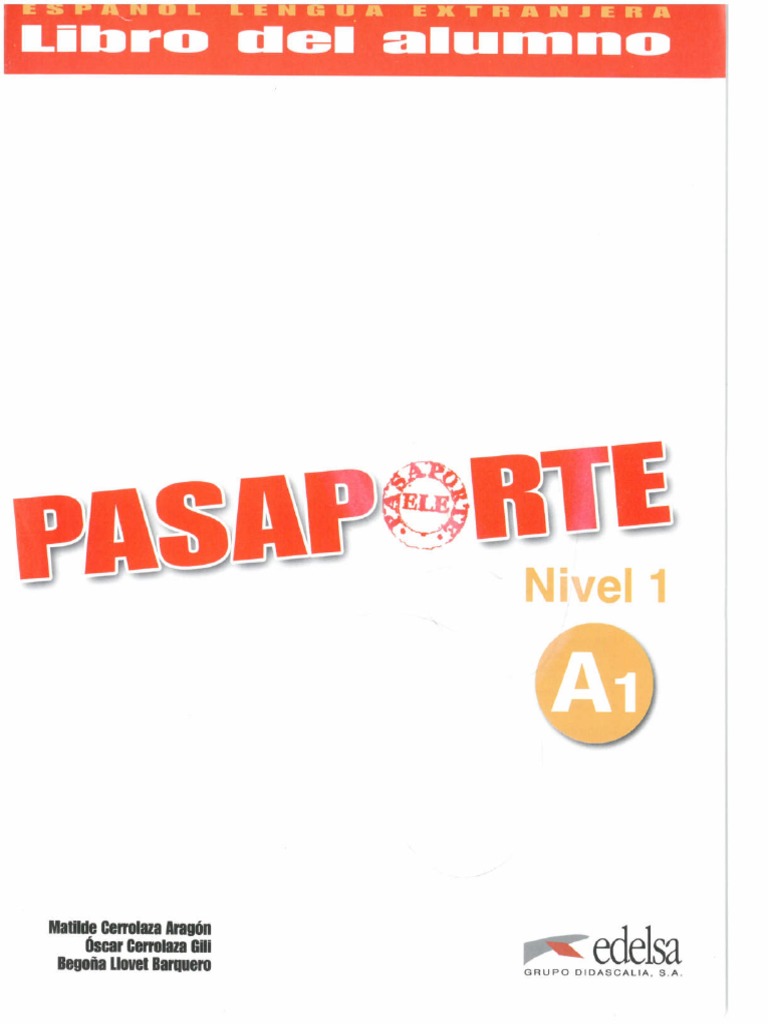 Pasaporte - A1 Libro | PDF