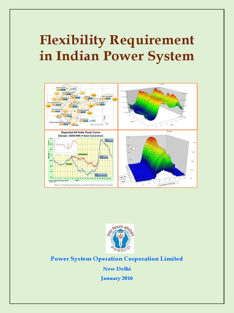 Flexibility in India's Power System | PDF | Renewable Energy ...