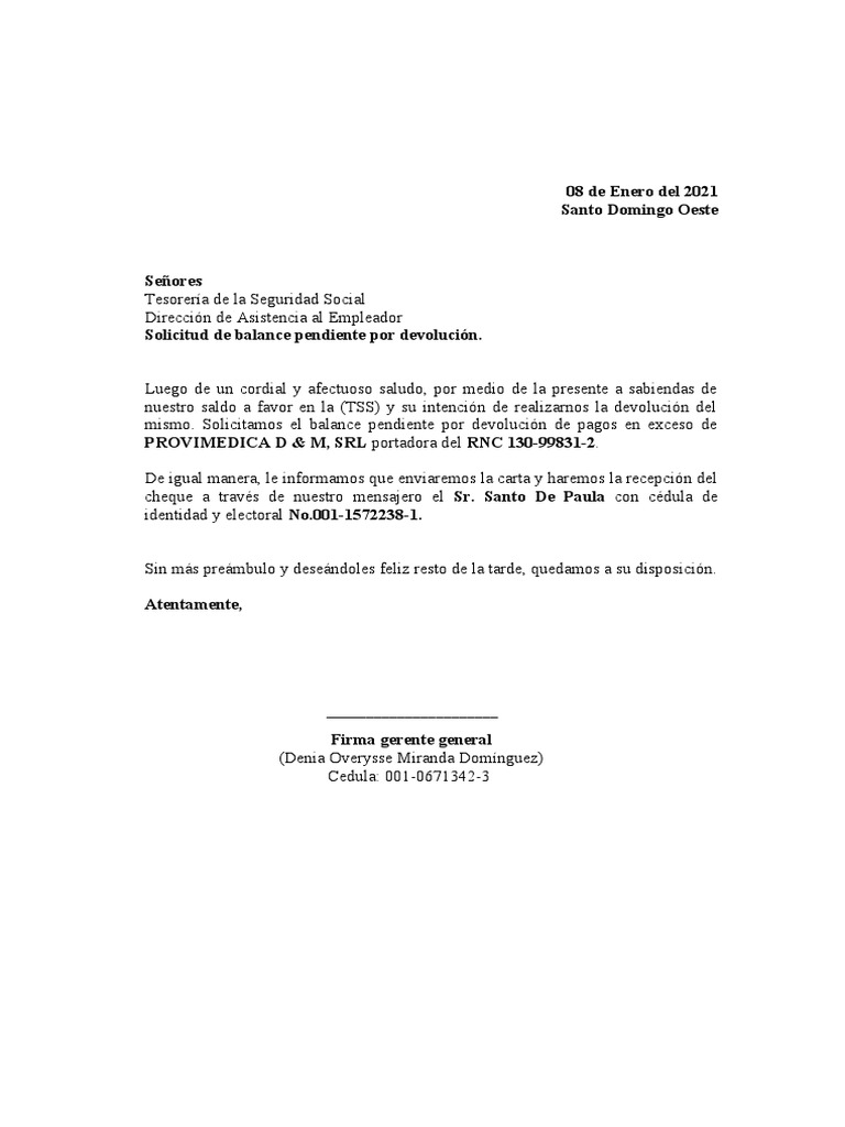Carta (TSS) | PDF