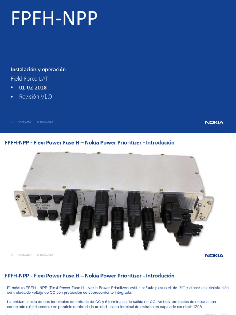 FPFH Instalación y Operación V - 1.0 | Descargar gratis PDF | Diodo ...