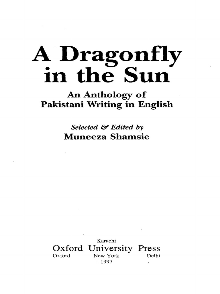 A Dragonfly, Pakistani Poetry | PDF | Ramadan