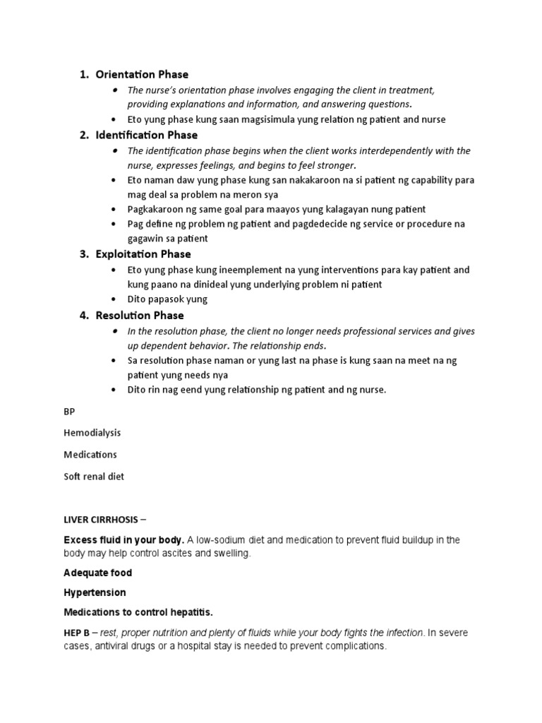Understanding the Nursing Orientation Phase | PDF | Patient | Hepatitis