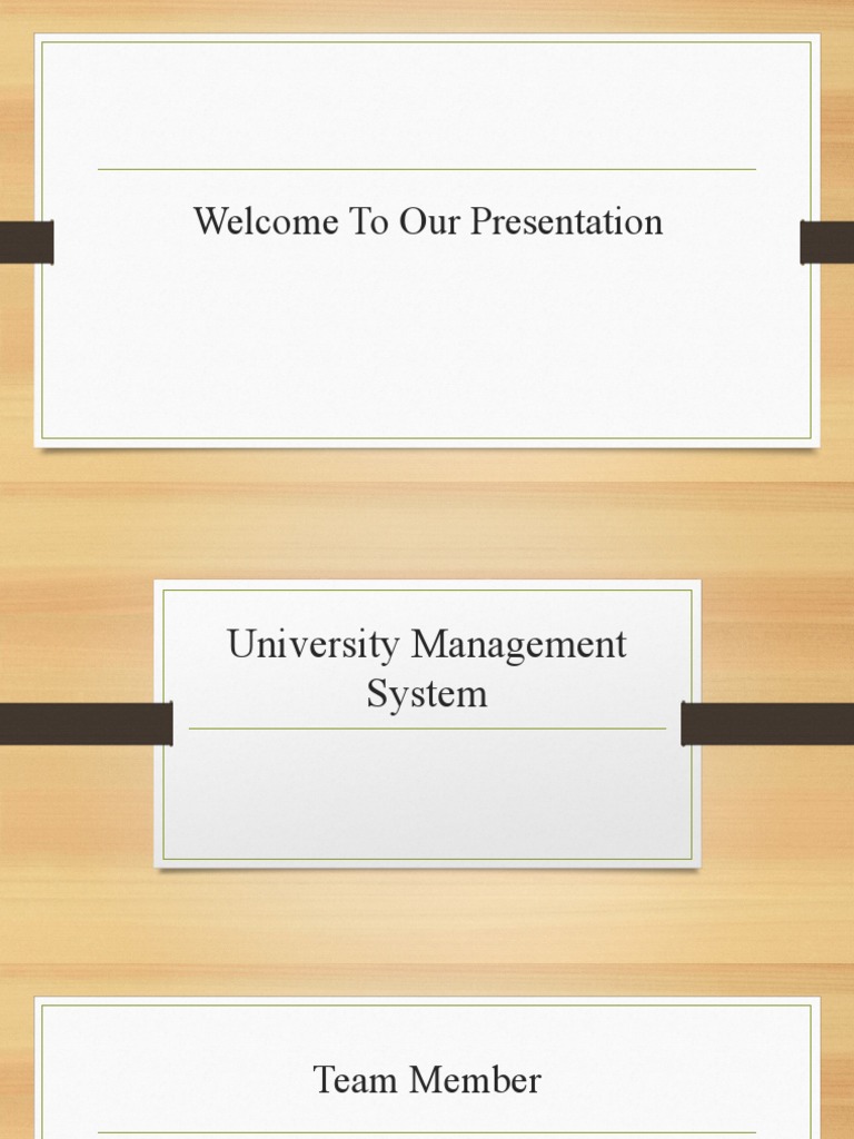 University Management System | PDF | Business