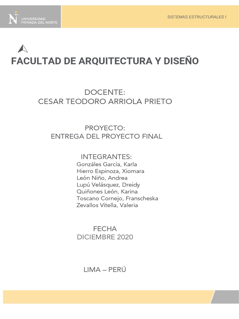 E. Final - Informe-Estructuras 1 | PDF | Hormigón | Pandeo