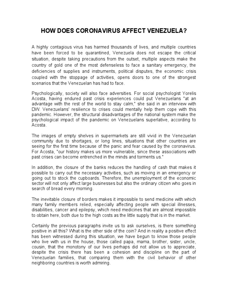 Essay Phonetics 4 | PDF | Venezuela | Human Nature