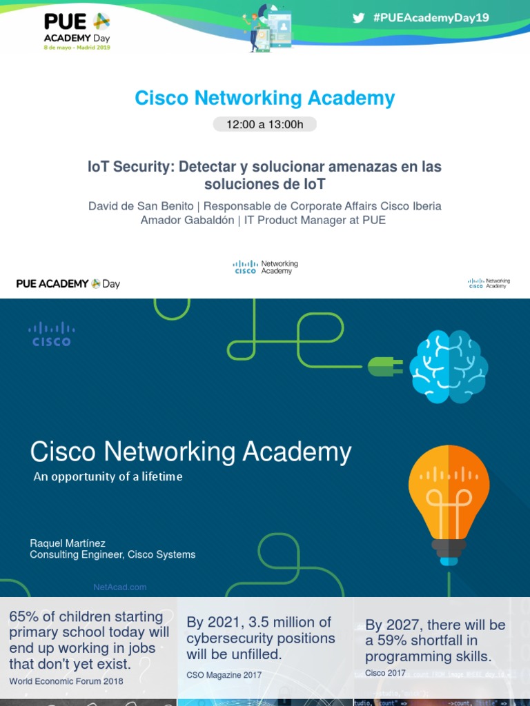 Presentacion Cisco Pueacademy | PDF | Cisco Certifications | Internet ...