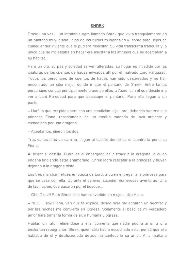 Shrek | PDF