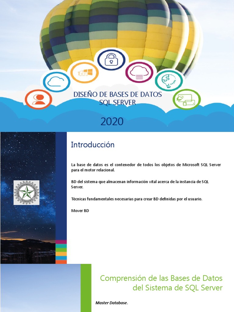 2-Diseño de Bases de Datos de SQL Server 2017 | PDF | Servidor SQL de ...
