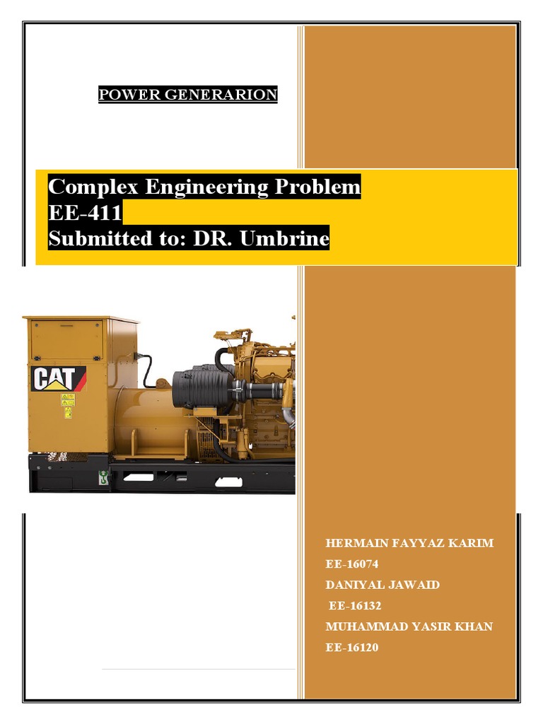 Power Generation Cep Load | PDF | Electrical Engineering | Electric Power