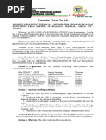 Executive Order No. 003 Creating BNC | PDF