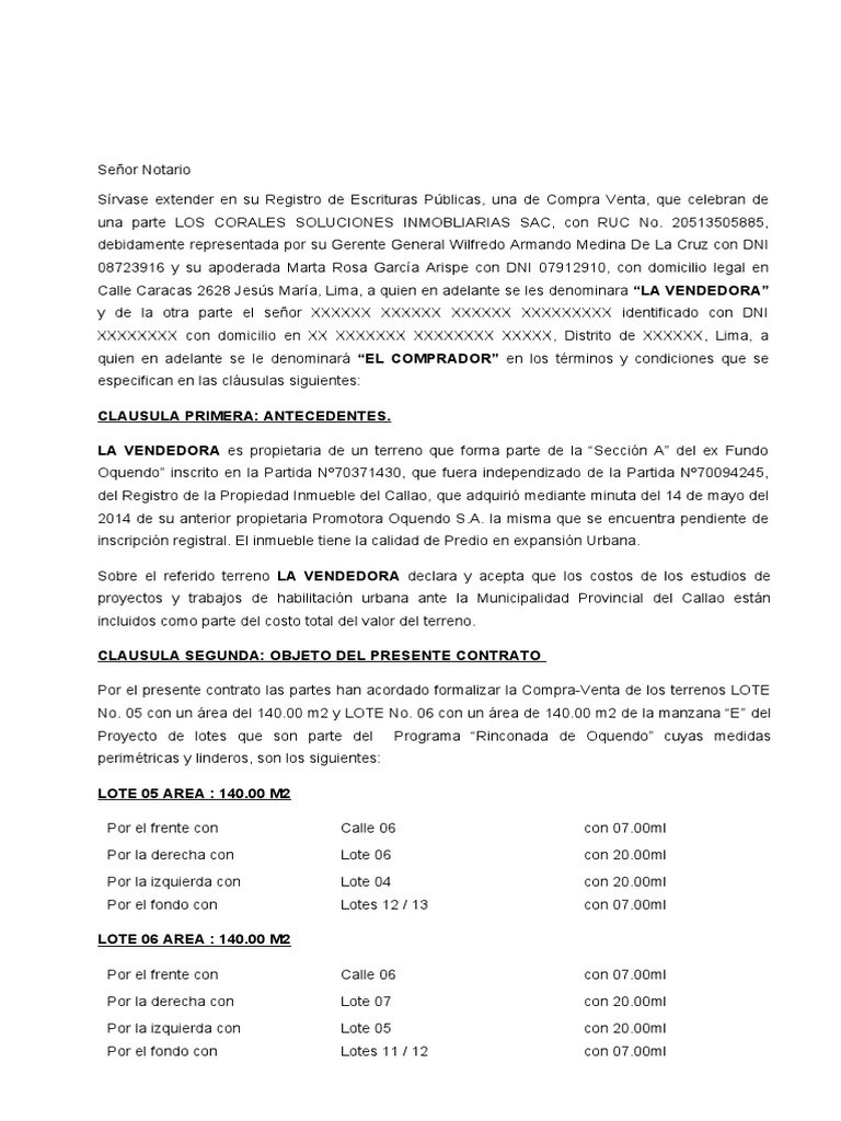 Minuta Rinconada | PDF | Impuestos | Business