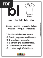 Cuadernillo de Cuentos Cortos Con Silabas Trabadas Elprofe20 | PDF ...