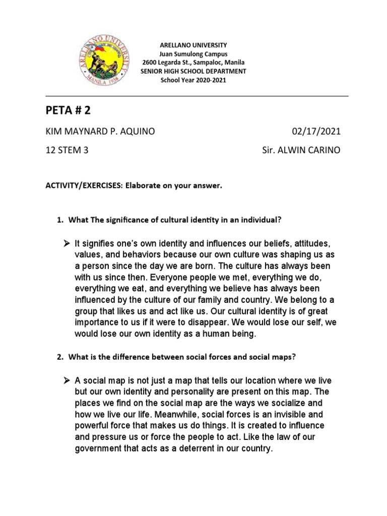 Peta 2 | PDF | Identity (Social Science) | Racism