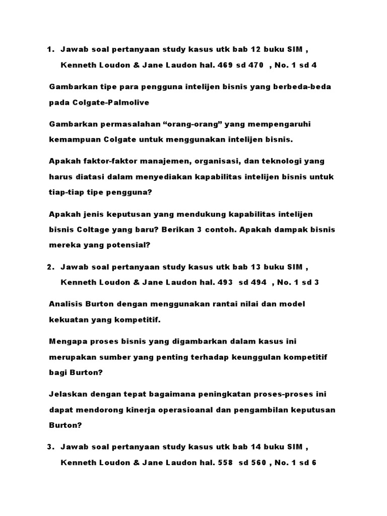 Analisis Kasus Intelijen Bisnis dan Proyek NYCAPS | PDF | Bisnis | Komputer