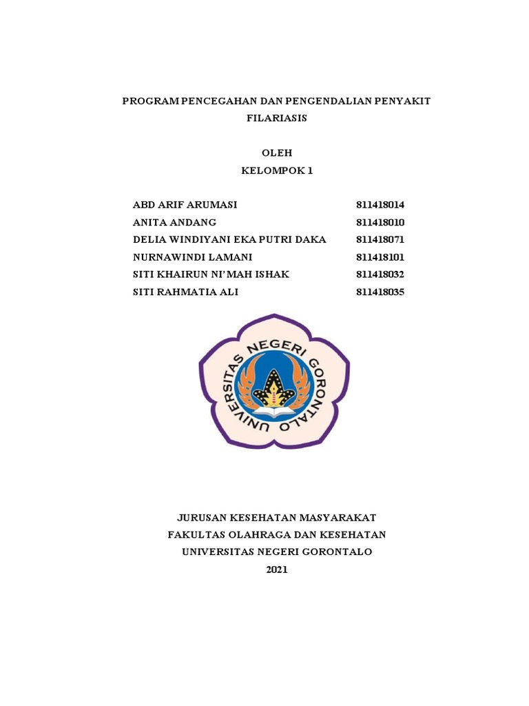 Pencegahan Penyakit Kaki Gajah | PDF