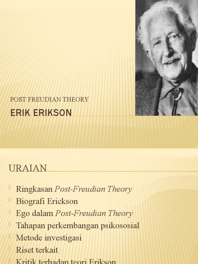 Teori Psikososial Erik Erikson | PDF | Sains & Matematika