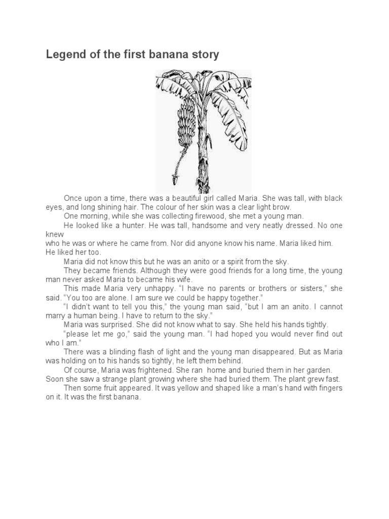 Legend of the First Banana | PDF