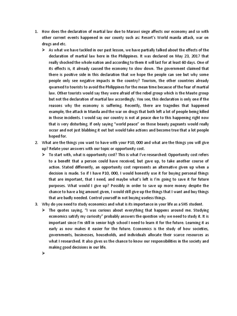 Applied Eco | PDF | Economics | Unrest