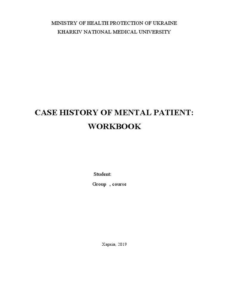 Case - History Psychiatry | Download Free PDF | Mood Disorders | Major ...