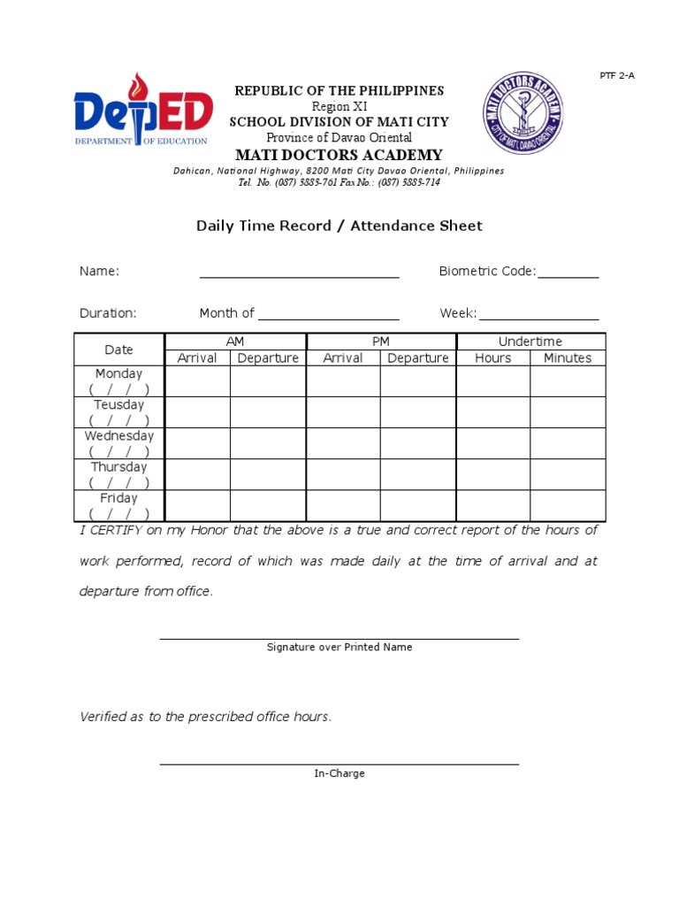 MDC Practice Teaching Form 2 | PDF | Pedagogy | Cognition