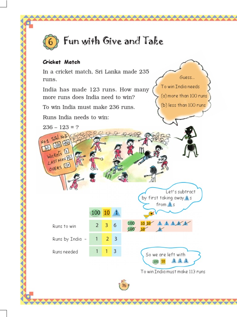 India Cricket Match & Math Problems | PDF