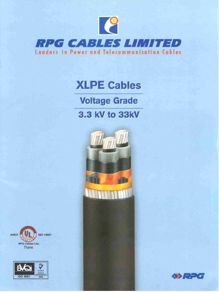 RPG-XLPE Cables 3 To 33KV | PDF