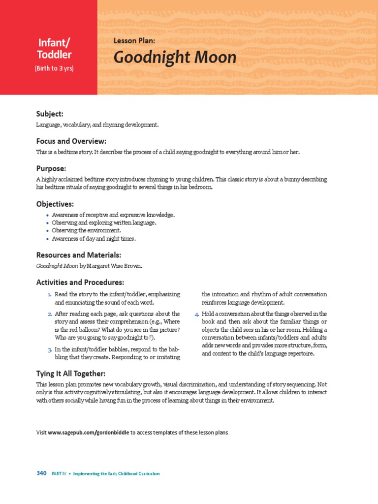Goodnight Moon Summary | PDF