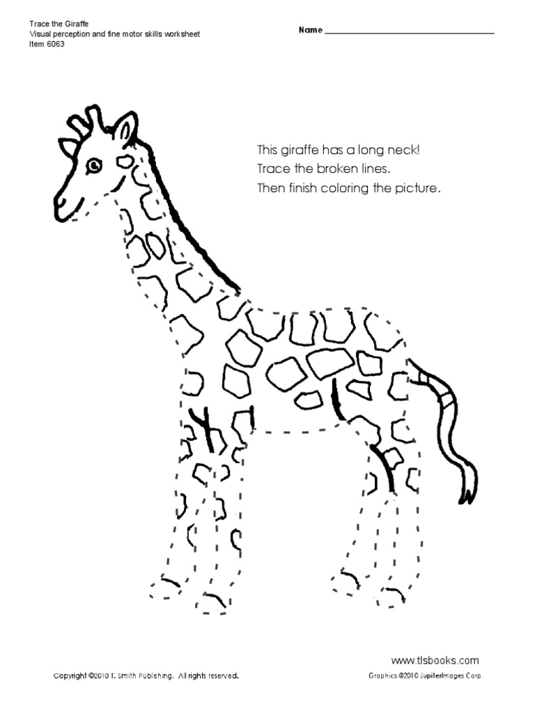 Giraffe Tracing | PDF