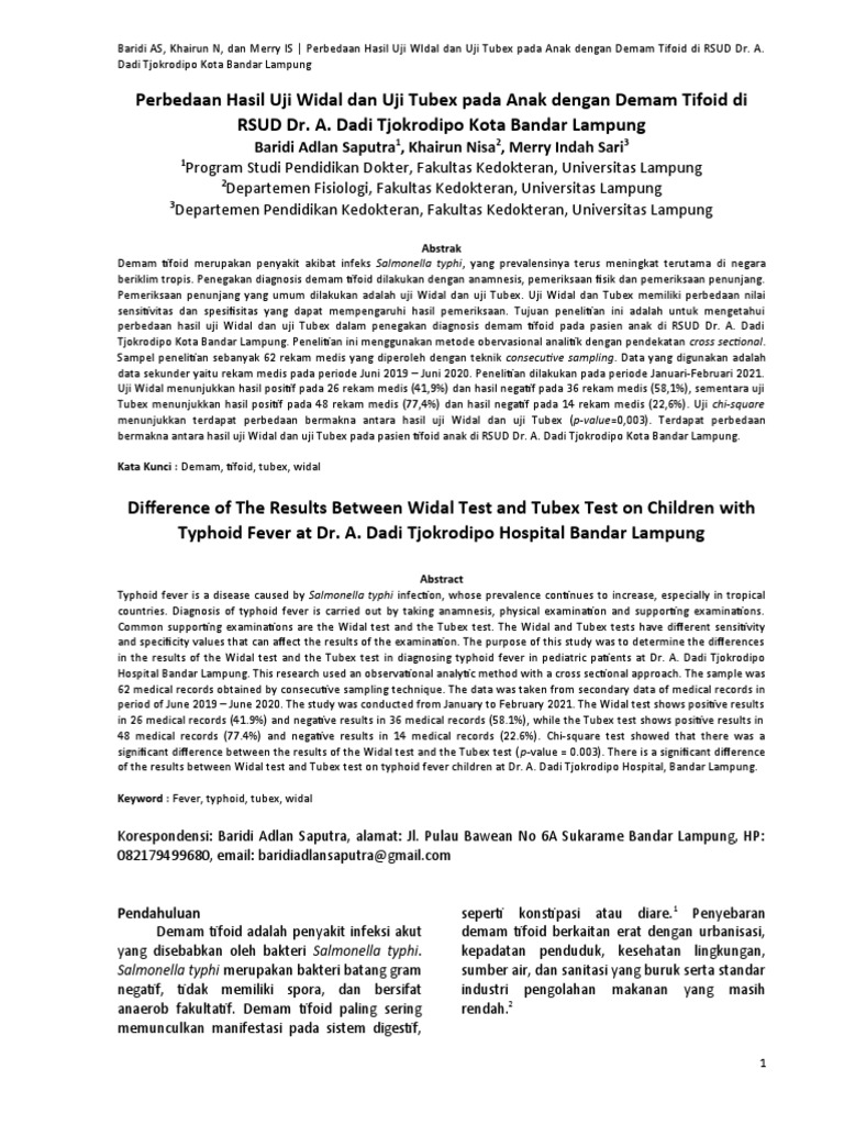 Baridi Adlan Saputra - Manuskrip | PDF | Sains & Matematika