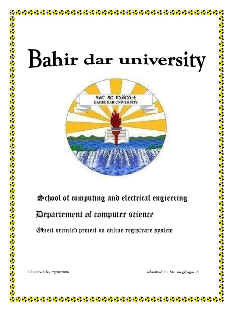 Object Oriented Project On Online Registrar System | PDF | Use Case | Login