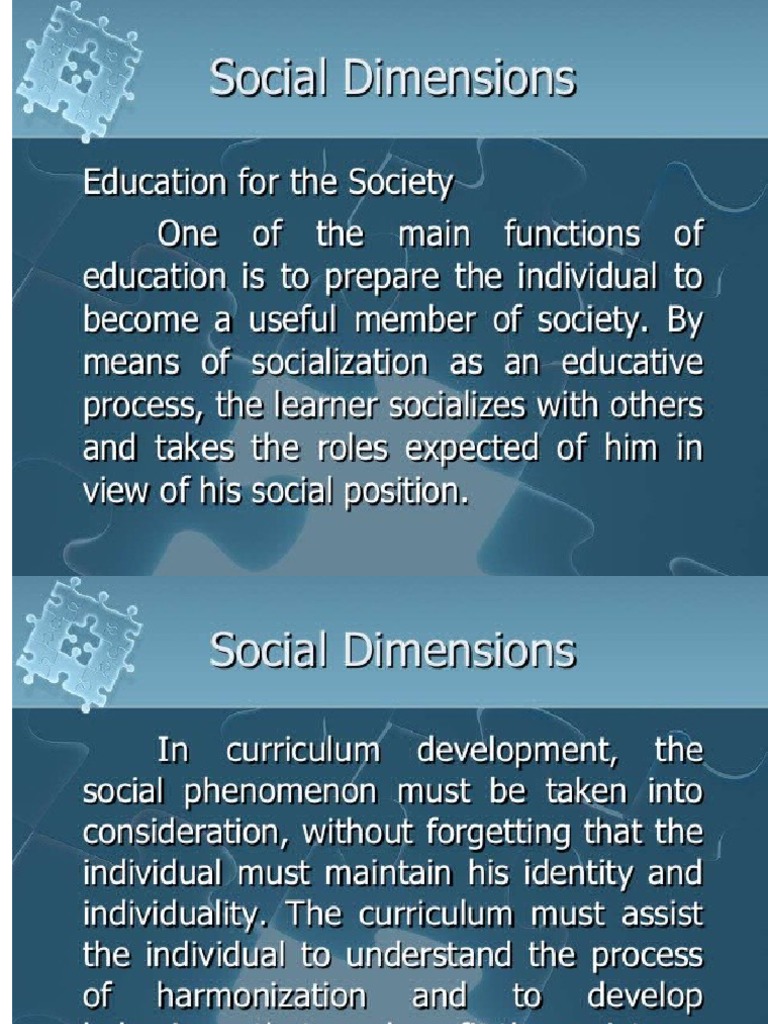 Social Foundations in Curriculum Development | PDF | Curriculum | Pedagogy