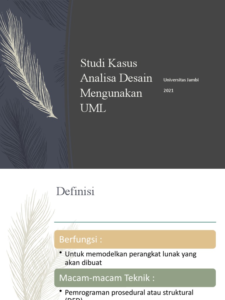 Studi Kasus UML | PDF